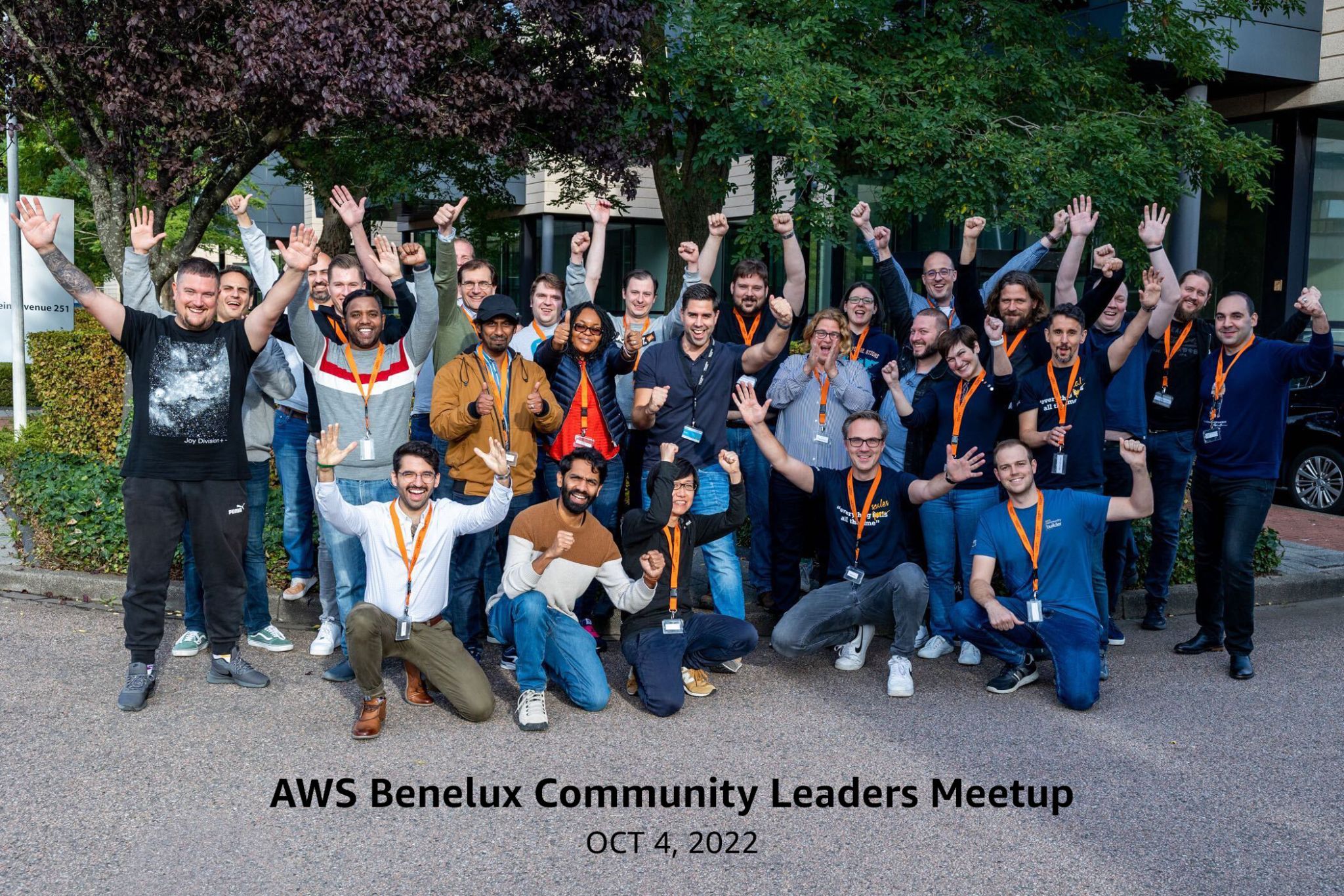 AWS Benelux Community Leaders Meetup – Robert Garcia Ventura