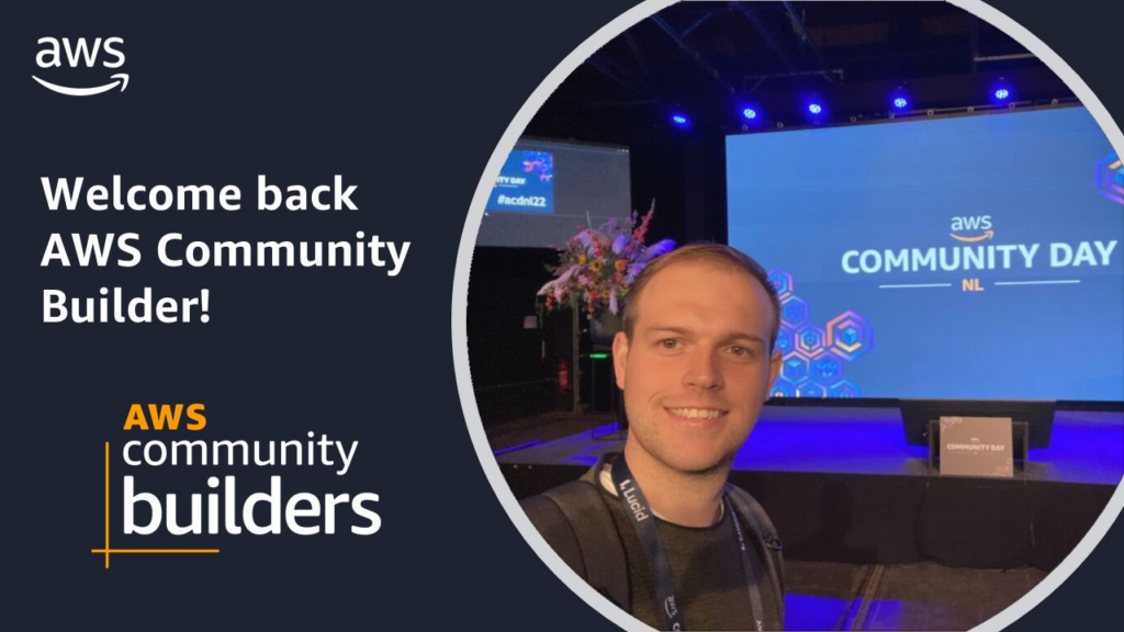 3rd year as an AWS Community Builder! – Robert Garcia Ventura